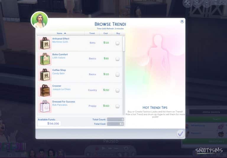 Trendi: Your Guide to This Cool and Nifty App in The Sims 4!