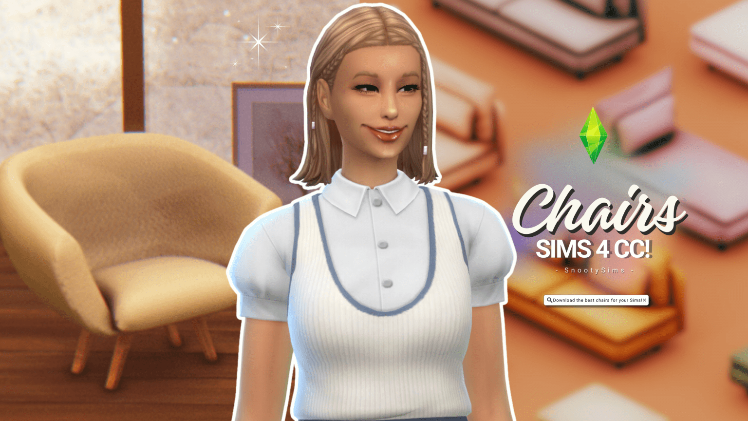 27+ Chairs CC: Spectacular Seats for The Sims 4!