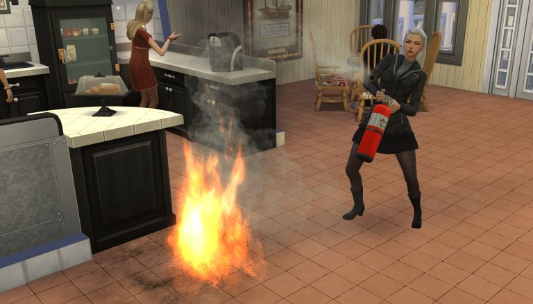 How To Use The Fire Cheat In the Sims 4?
