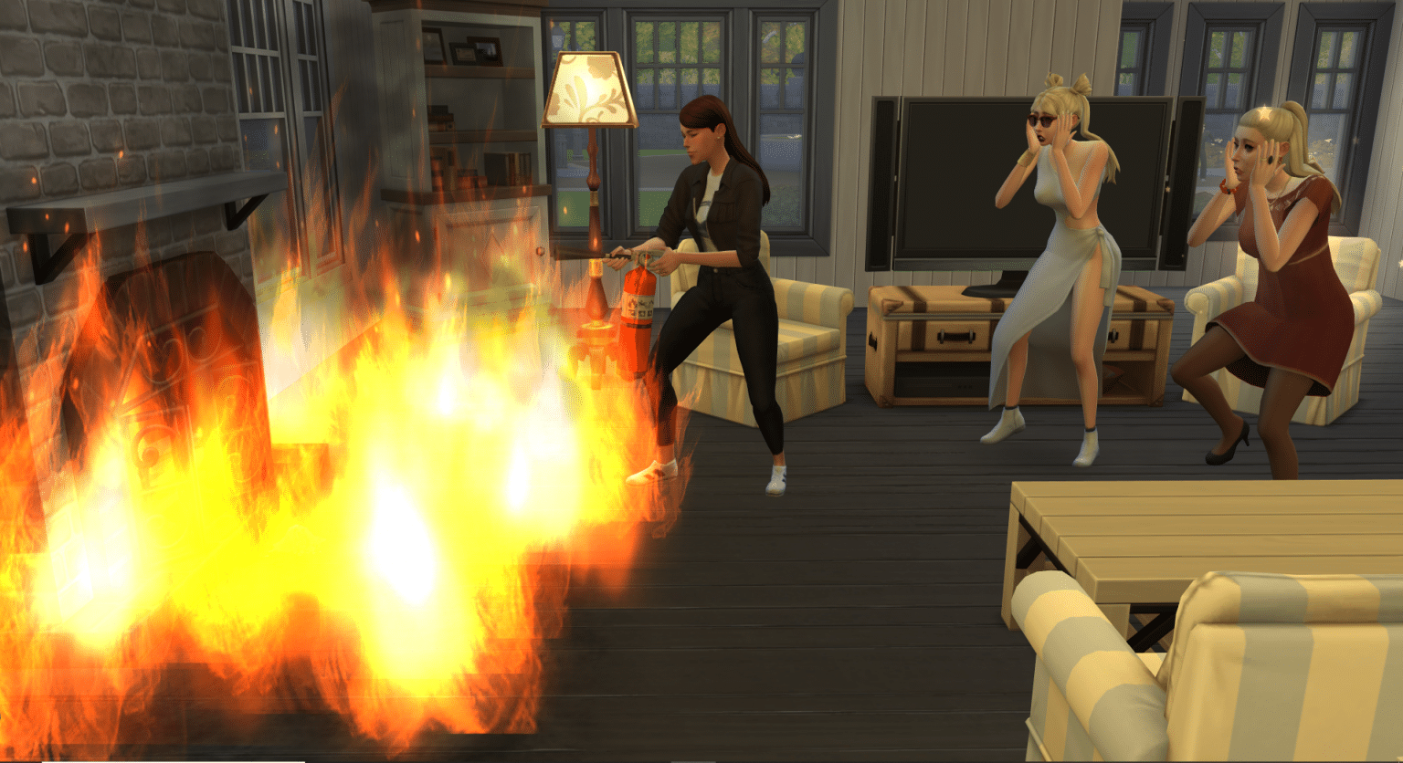 How To Use The Fire Cheat In the Sims 4?