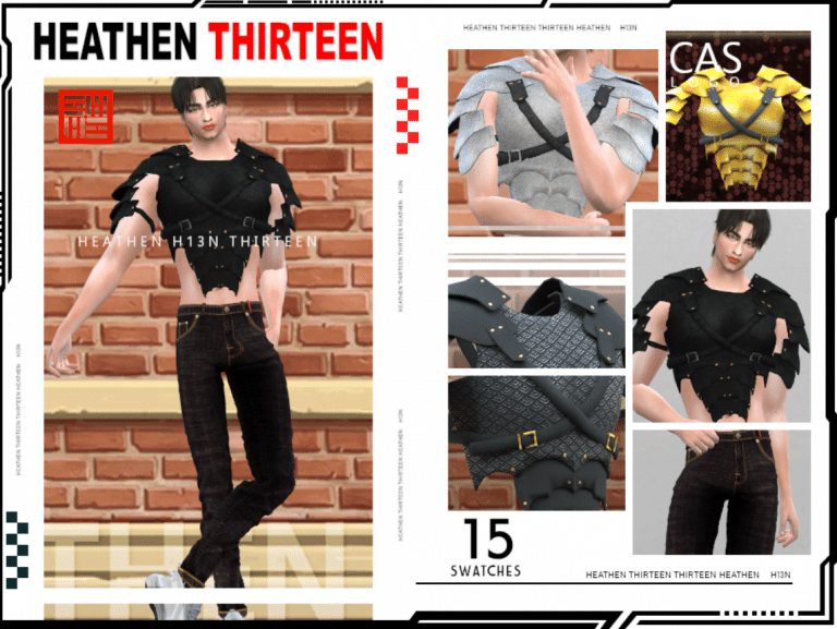 Sims 4 Armor CC & Mods Listed — SNOOTYSIMS