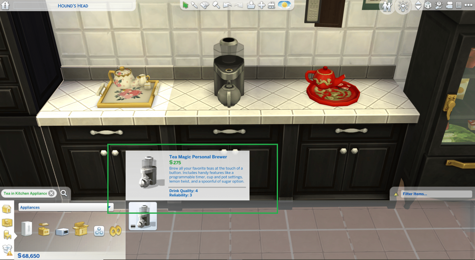 Brewing Mood-Changing Teas in the Sims 4