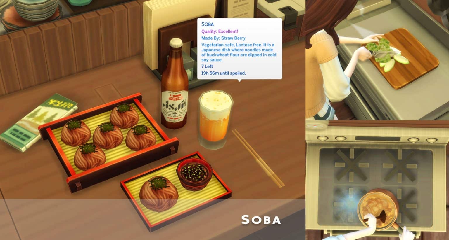 Delicious Custom Food Mods for The Sims 4