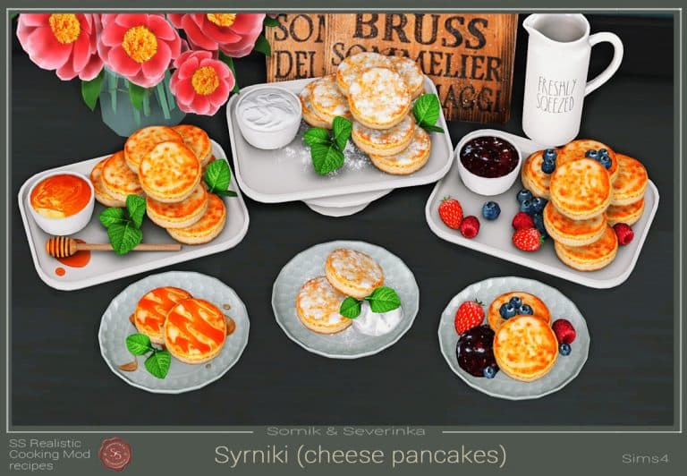 Delicious Custom Food Mods for The Sims 4