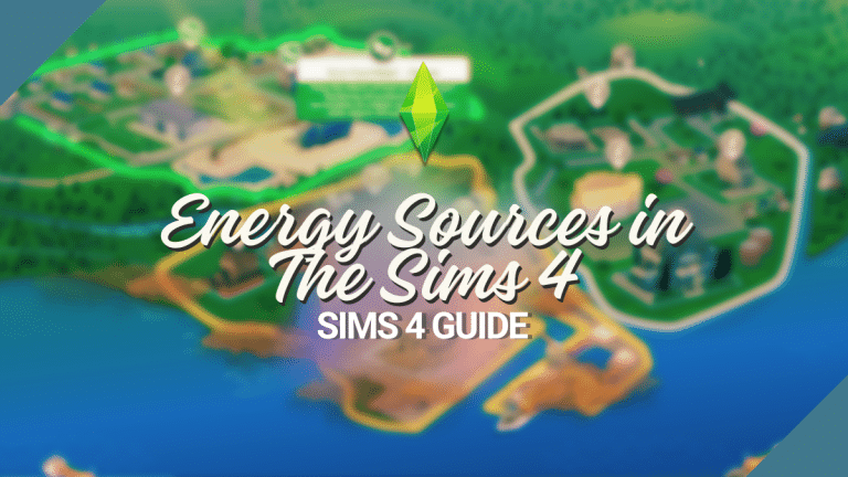 Solar Panels and Other Energy Sources in The Sims 4