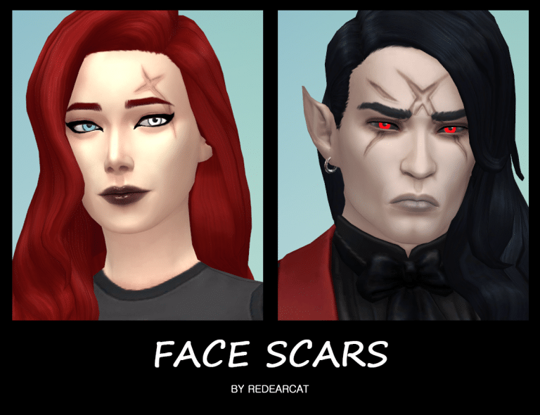 The Best Scars CC & Skin Mods For The Sims 4