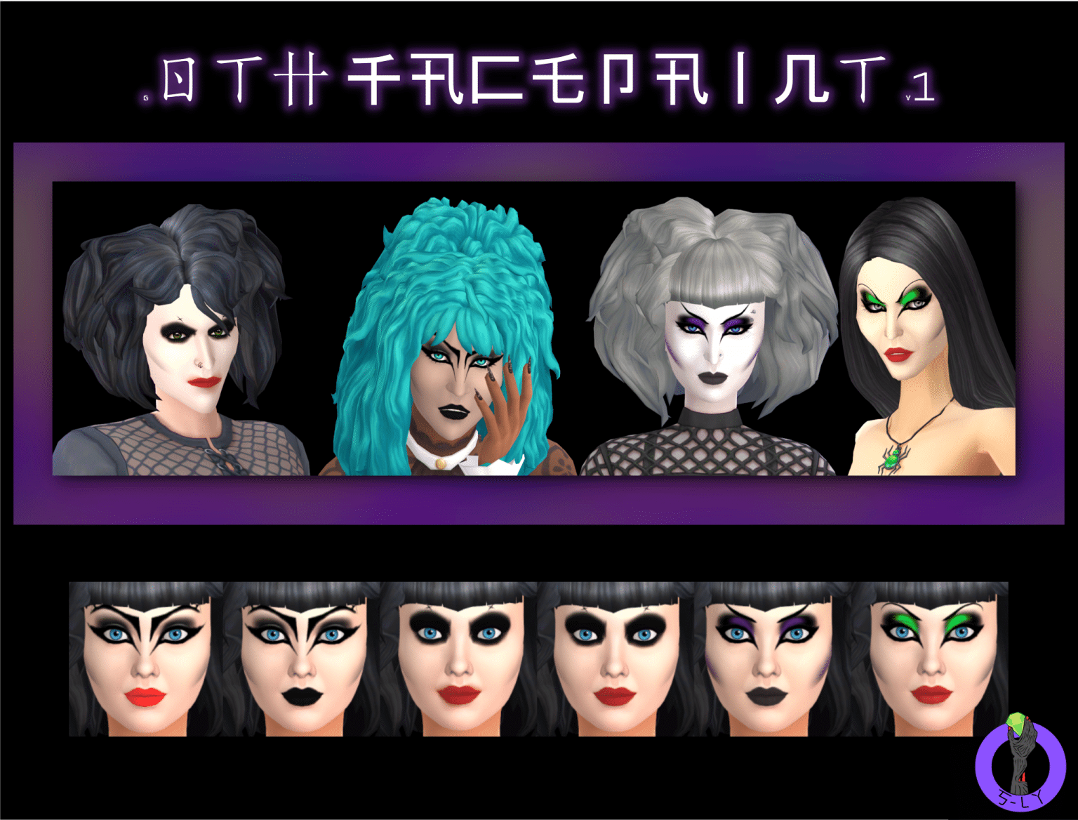 Best Free Goth Makeup And Accessories For Your Sims