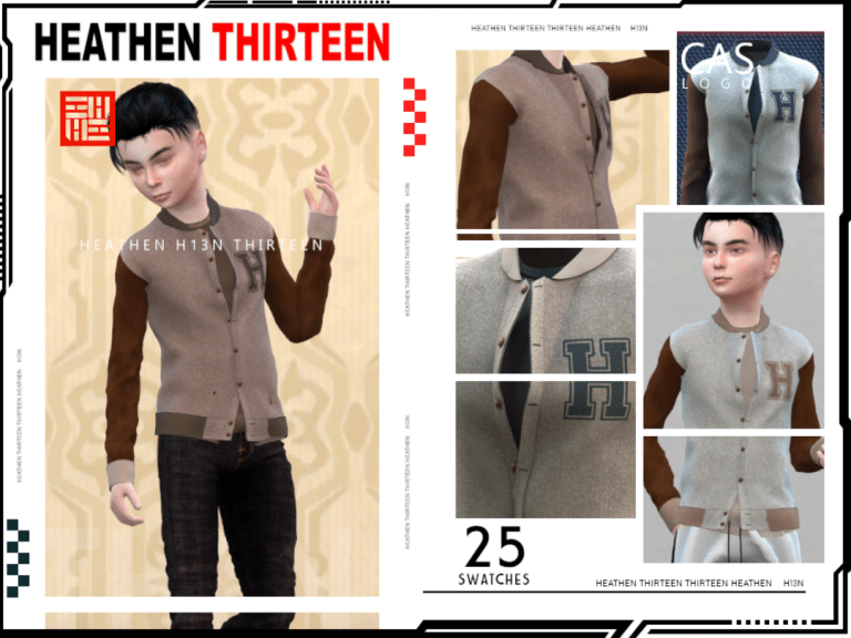 40+ Leather Jacket CC Finds for The Sims 4 — SNOOTYSIMS