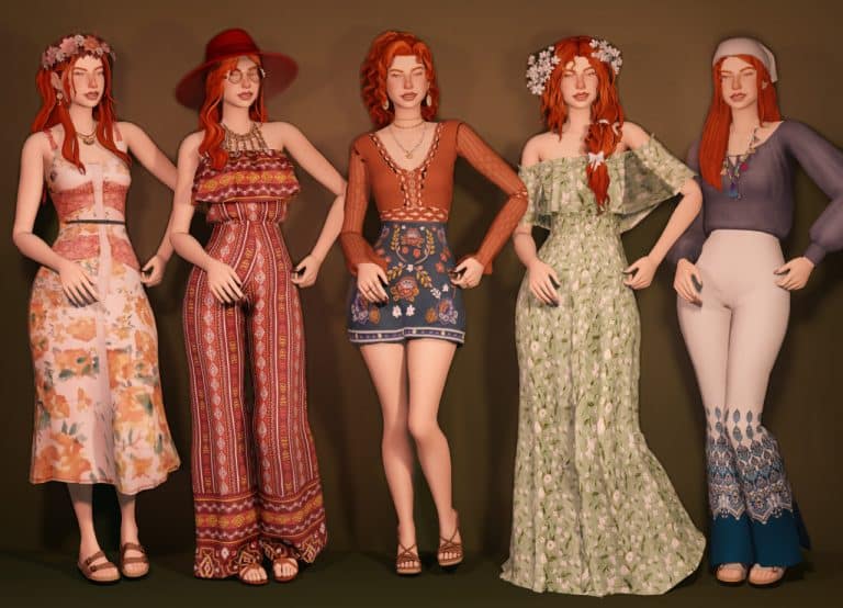50 of the Best Sims 4 Boho CC and Mods Out There
