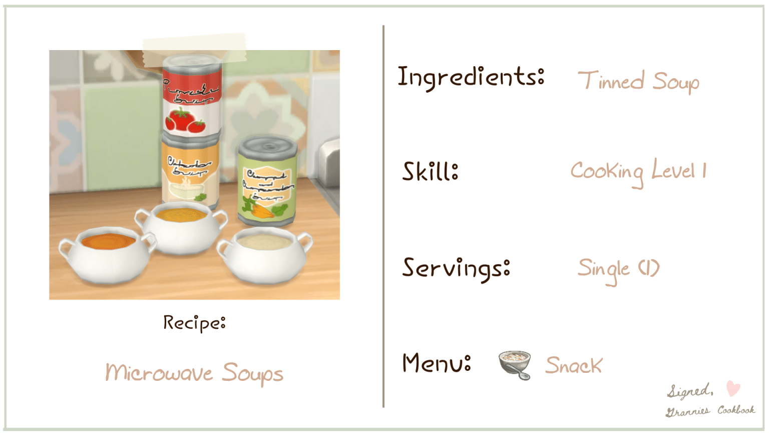 Delicious Custom Food Mods for The Sims 4