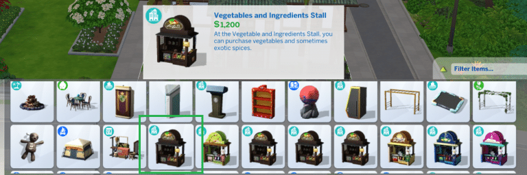 Full List: 40+ Food Stalls in The Sims 4!