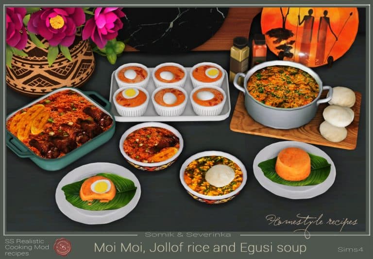 Delicious Custom Food Mods for The Sims 4