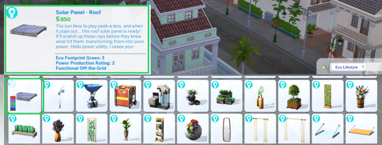 Solar Panels and Other Energy Sources in The Sims 4