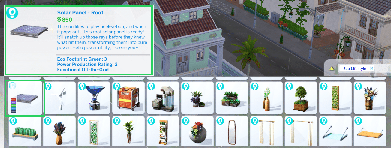 Solar Panels and Other Energy Sources in The Sims 4