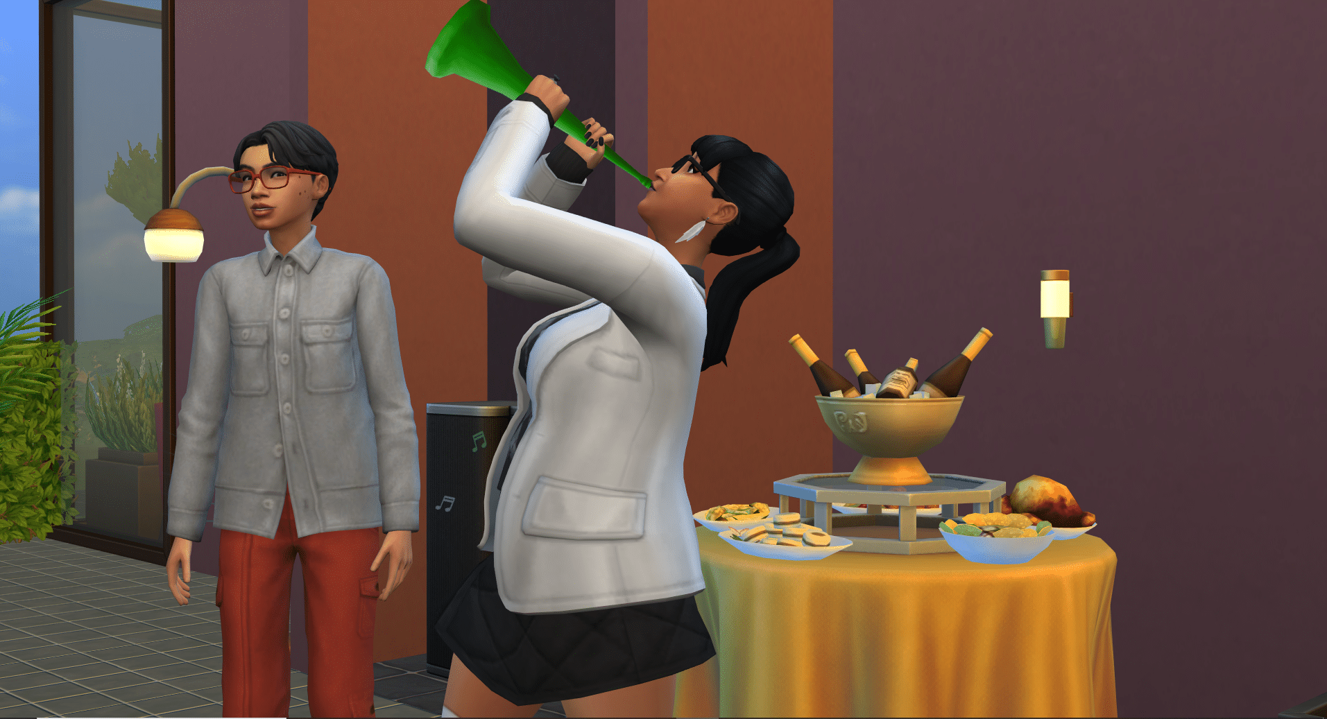 Celebrating Birthday Parties in The Sims 4!