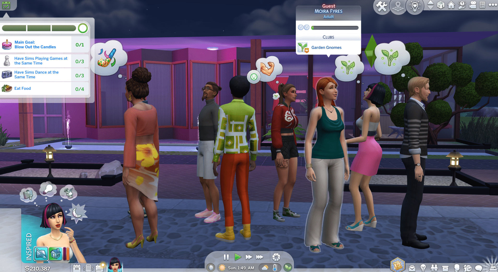 Celebrating Birthday Parties in The Sims 4!