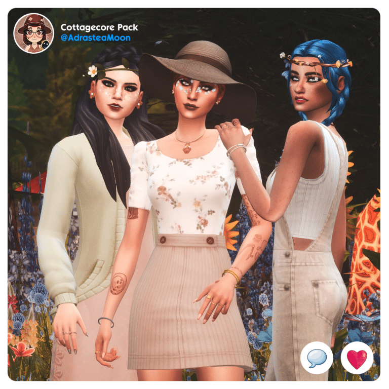 Enchanting Cottagecore CC You Need For The Sims 4!