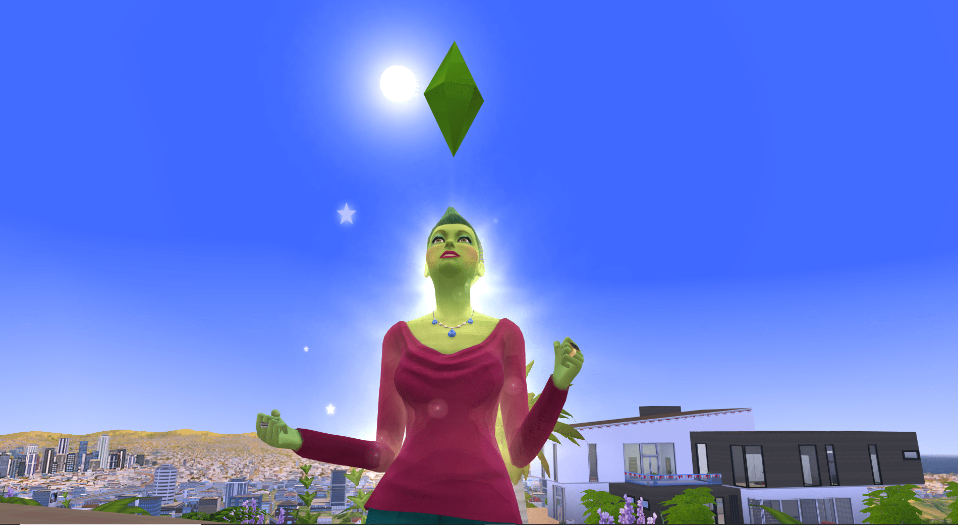 Becoming a PlantSim in The Sims 4