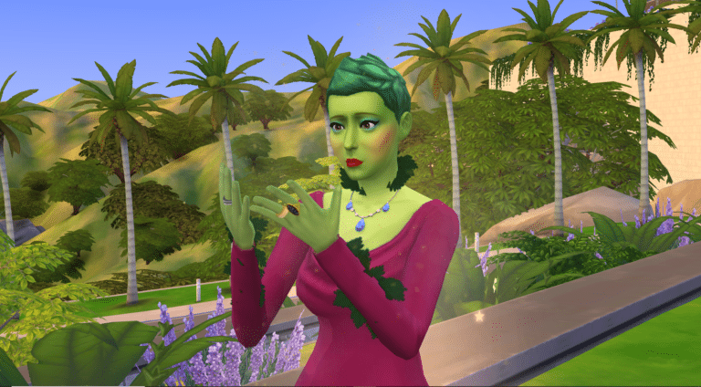 Becoming a PlantSim in The Sims 4