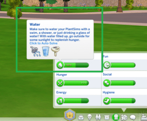 Becoming a PlantSim in The Sims 4