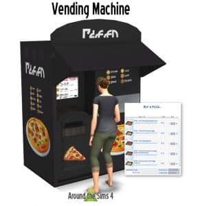 The Best Vending Machines CC and Mods for The Sims 4
