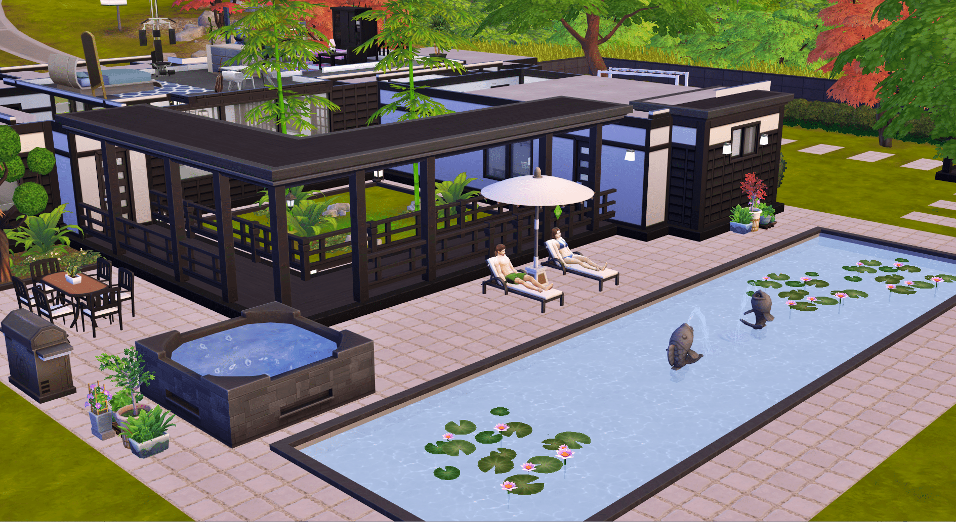 The Sims 4 Hot Tubs: Improve Your Sims' Backyards!