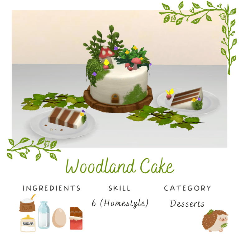 The Sweetest Desserts CC For The Sims 4