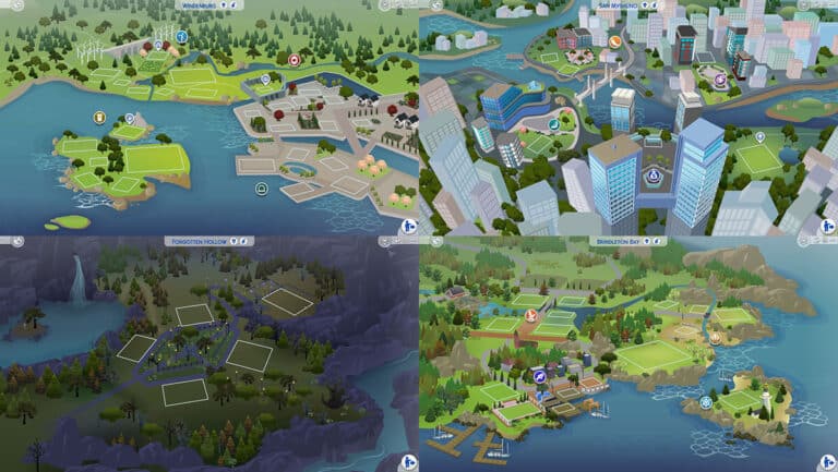 Sims 4 Custom Worlds Mod - How to Add and Create Custom Worlds?