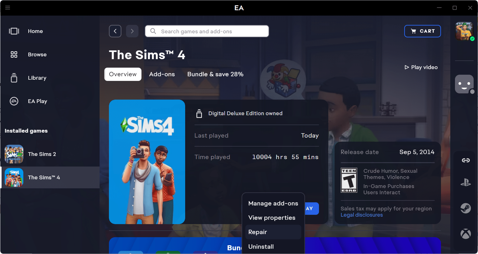 How To Fix The Sims 4 Crashing On PC/MacOS