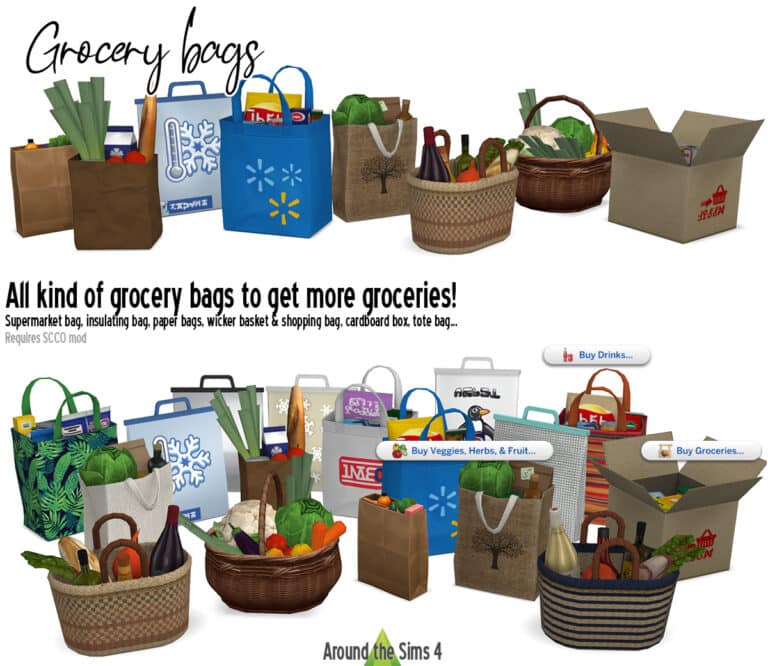 The Best Grocery Store CC for the Sims 4