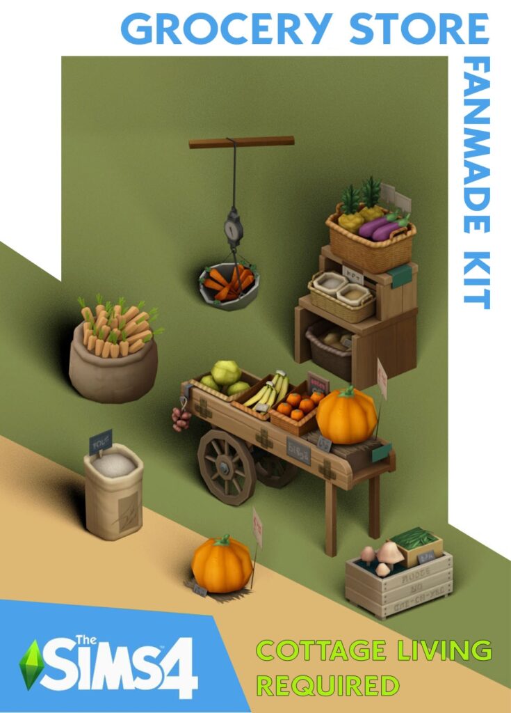 The Best Grocery Store CC for the Sims 4