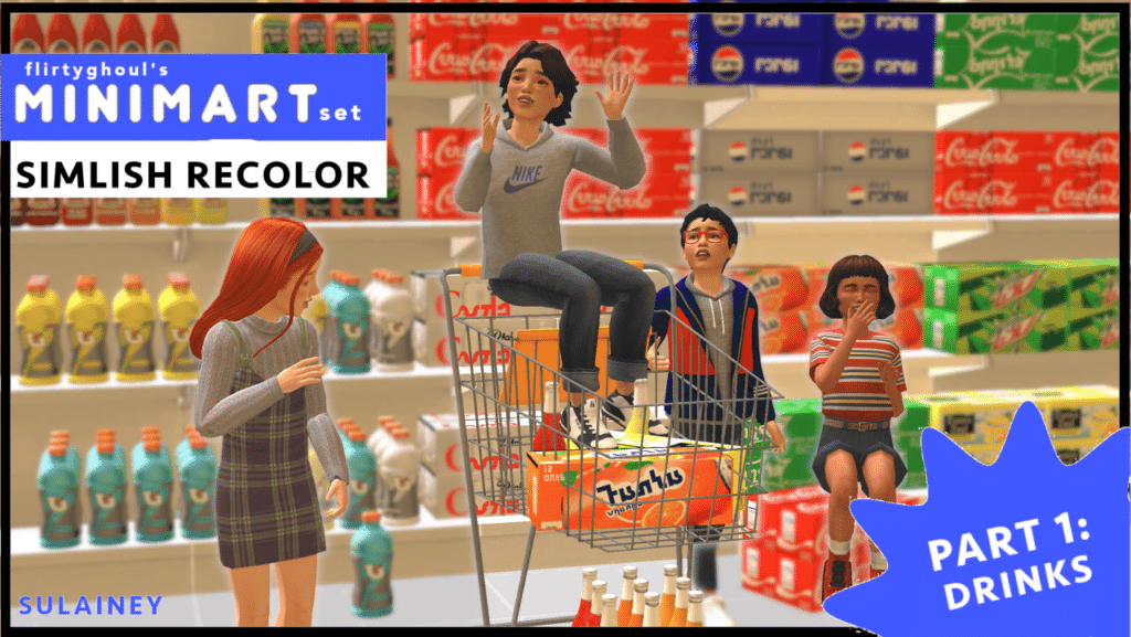 The Best Grocery Store CC for the Sims 4