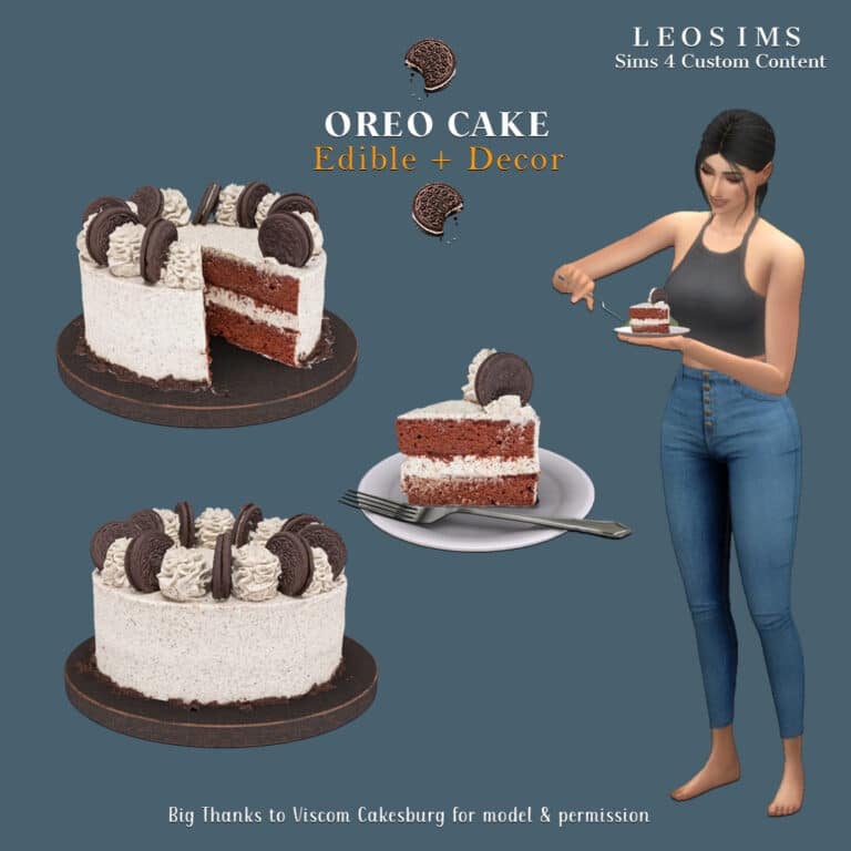 Decadent Birthday Cake Mods & CCs For The Sims 4!