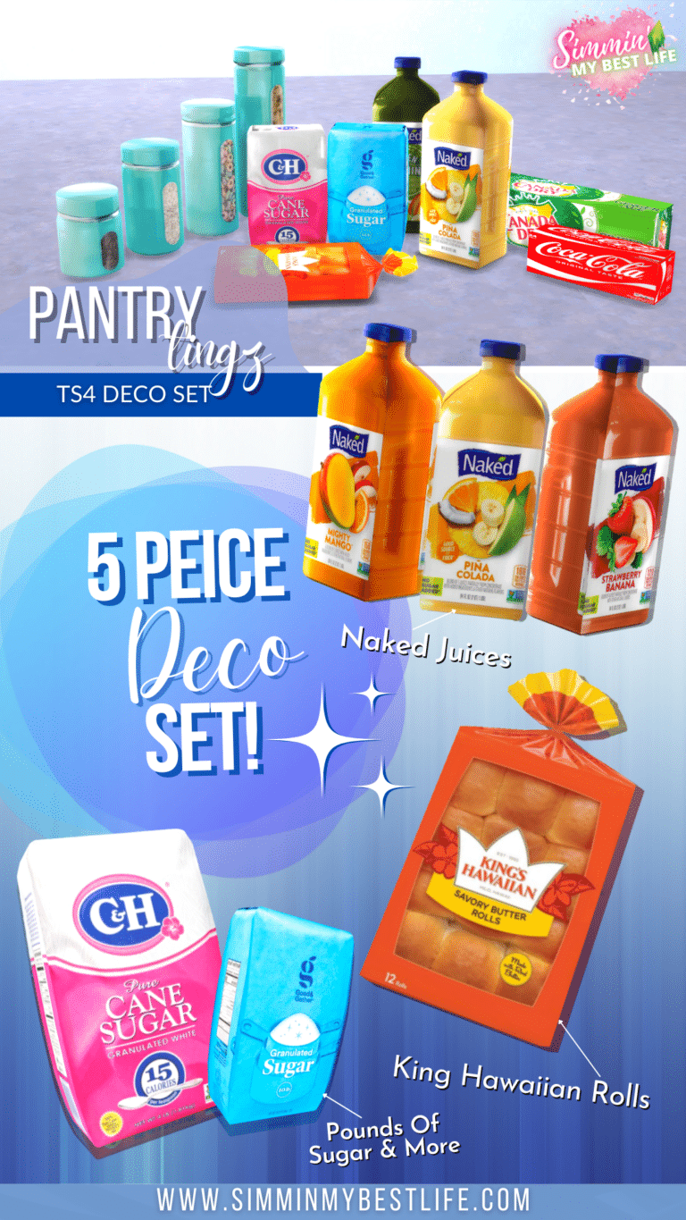 The Best Grocery Store CC for the Sims 4