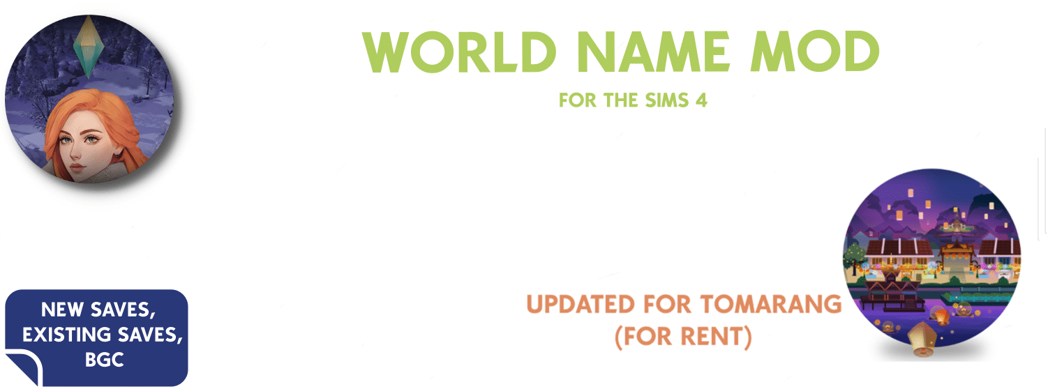 Sims 4 Custom Worlds Mod - How to Add and Create Custom Worlds?