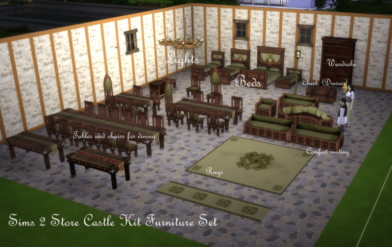 Majestic Castle CCs & Mods For The Sims 4