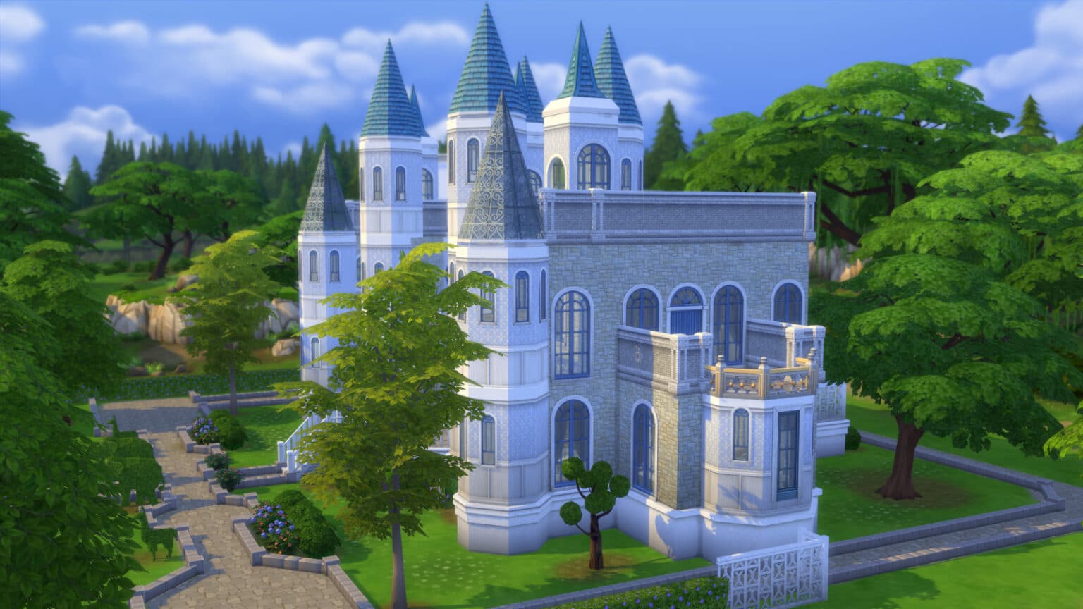 Majestic Castle CCs & Mods For The Sims 4