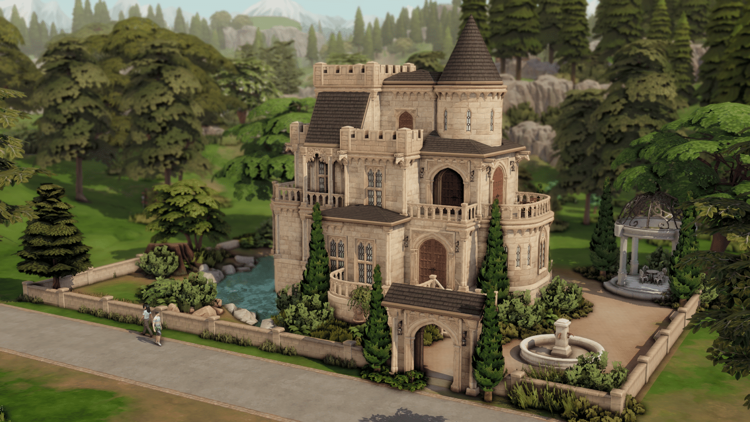 Majestic Castle CCs & Mods For The Sims 4