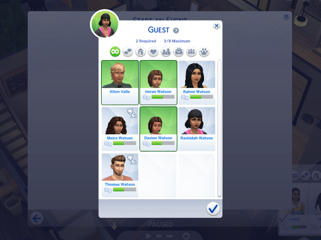 Throwing a Slumber Party In The Sims 4