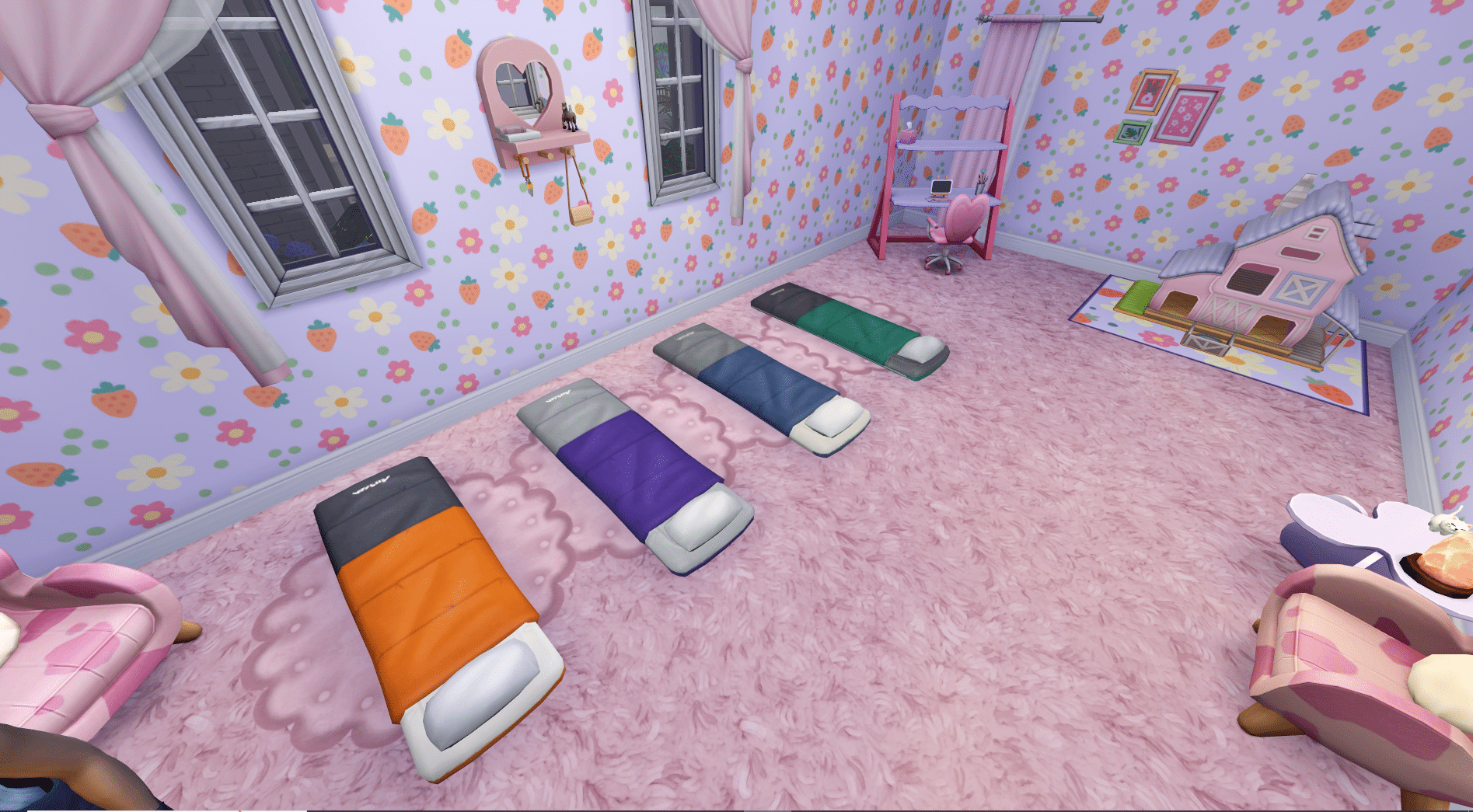 Throwing a Slumber Party In The Sims 4