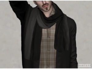 Awesome Scarf Custom Content for Your Sims — SNOOTYSIMS