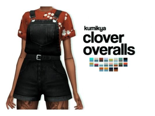 The Best Sims 4 Overalls CC & Mods — SNOOTYSIMS