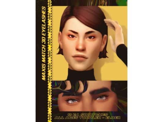 Best Sims 4 Eyelashes Skin Detail For Your Females (UPDATED) — SNOOTYSIMS