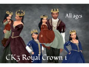 40+ Crowns CC Finds for The Sims 4 — SNOOTYSIMS