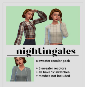 Awesome Flannel Shirts Custom Content for the Sims 4 — SNOOTYSIMS