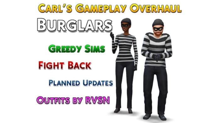 The Sims 4 Burglar Mod: Become An Expert Criminal!