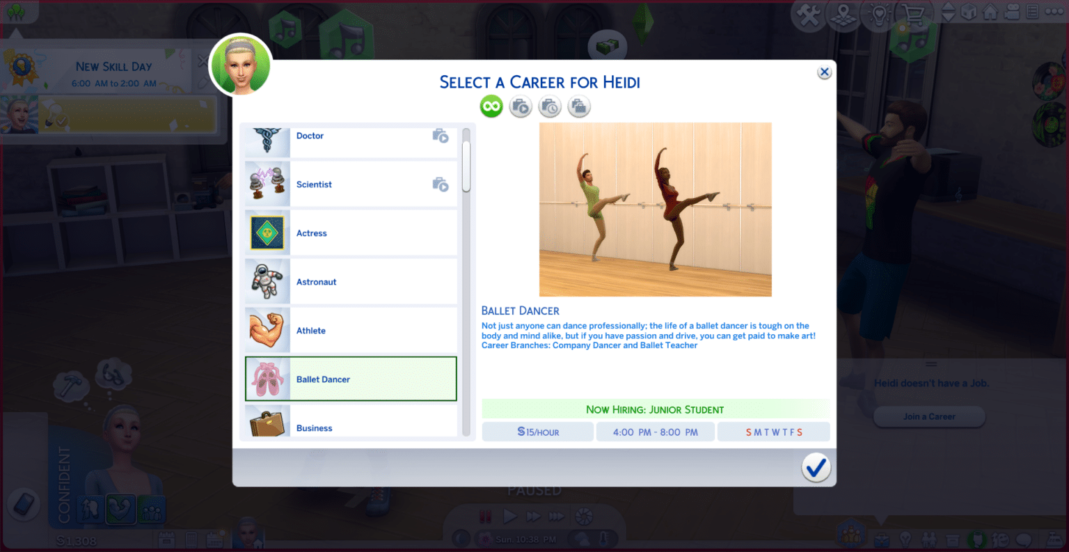The Ballet Skill: A New Mod For Your Most Talented Dancers — SNOOTYSIMS