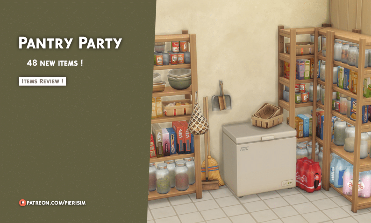 Sims 4 Pantry CC You Need to Have — SNOOTYSIMS