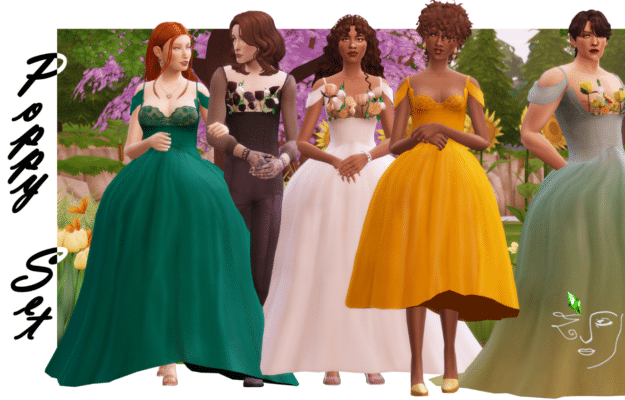 Custom Prom Dress CC & Mods — SNOOTYSIMS