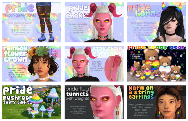 Pride CC & Mods You Need to Have for The Sims 4 — SNOOTYSIMS